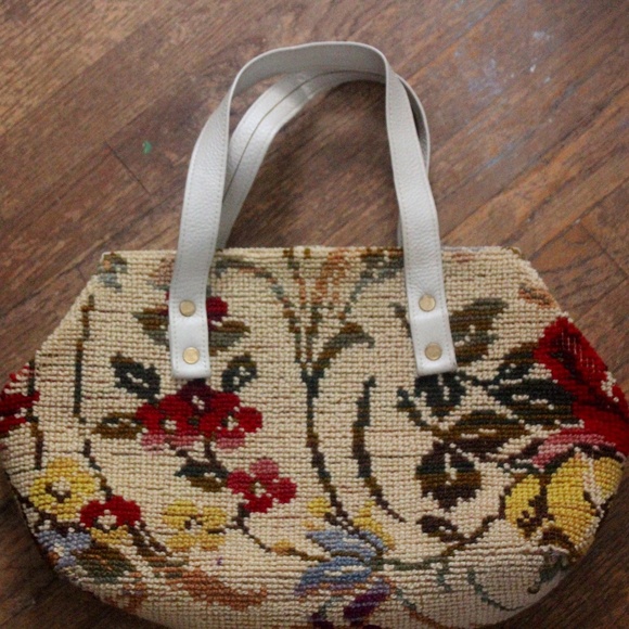 Other | Vintage Needlepoint Purse | Poshmark